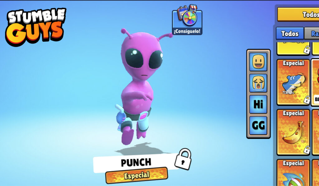 Los emotes más divertidos y populares de Stumble Guys